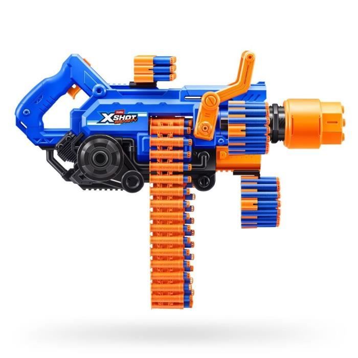 Lanceur de fléchettes - XSHOT - Smoking Barrel - Canon rotatif - Effet ...