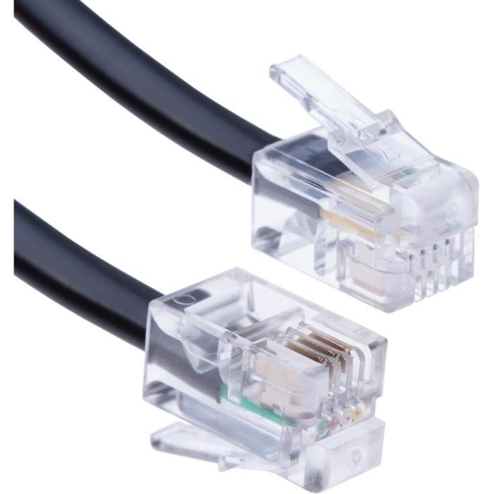 Téléphone Câble Téléphonique Frisée Fil De Combiné Enroulée Spirale 3 ...