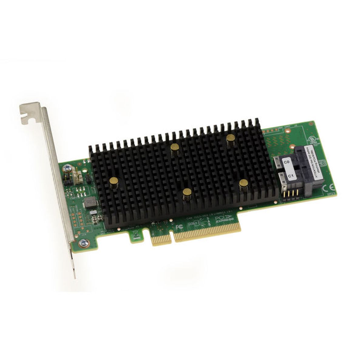Carte PCIe 3.1 SAS SATA NVMe 12GB 8 Ports INTERNES - Raid 0 1 5 10 50 ...