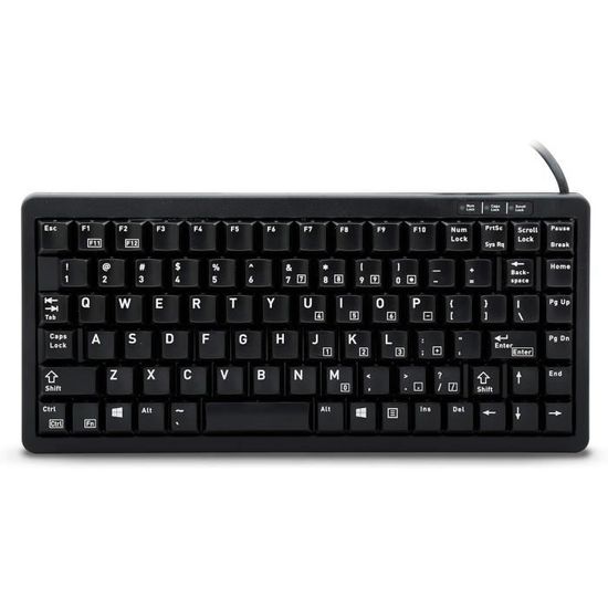 Compact-Keyboard G84-4100,American Layout,Clavier QWERTY,Clavier ...