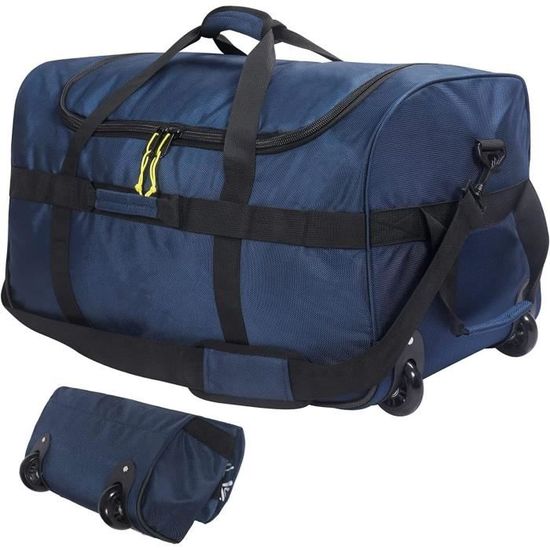 Campmax Sac De Voyage À Roulettes, Grand Sac De Voyage Pliable Avec ...
