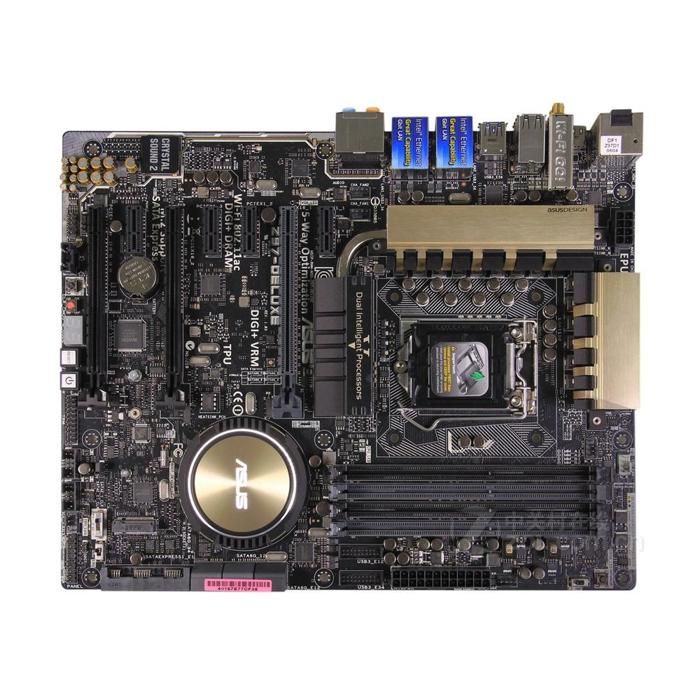 Carte mère ASUS Z97-Deluxe Intel Z97 LGA 1150 4xDDR3 32GB ATX ...