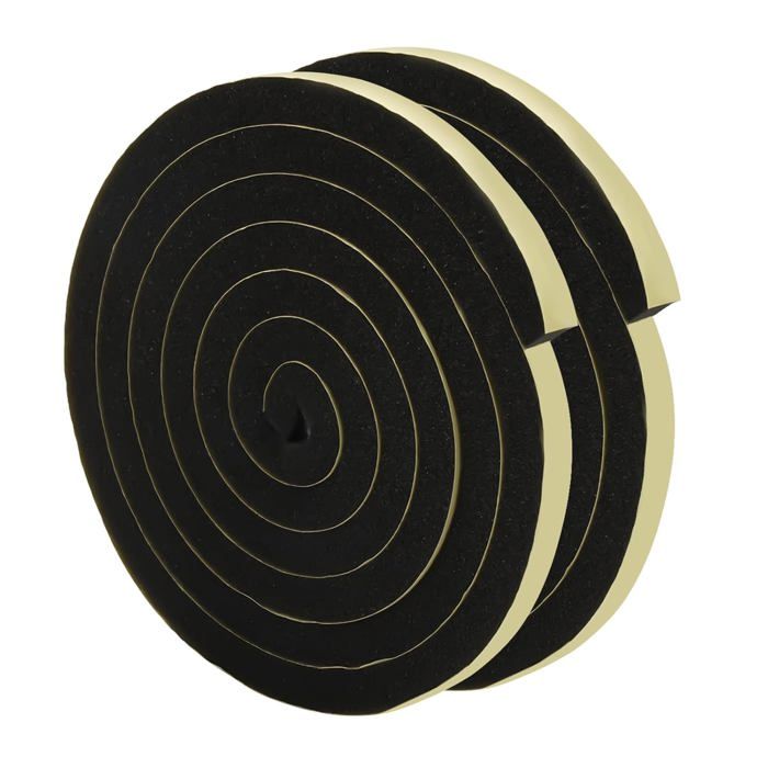 Joint Porte De Mousse Adhésive, 2 Rouleaux De 12Mm X 12Mm Joint Mousse ...