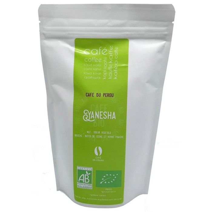 HOP CAFE - Café en grains Bio - Pérou Yanesha - Cdiscount Au quotidien