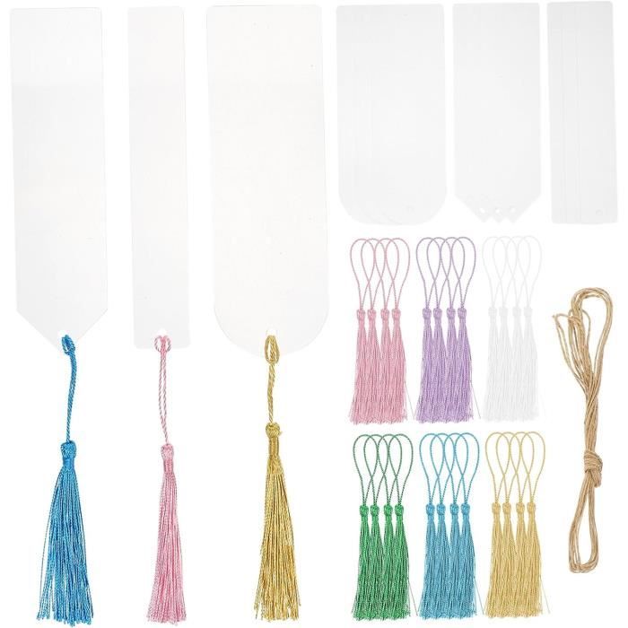 1 Ensemble Signet Vierge Petit Signet Glands Feuille Acrylique Vierge ...