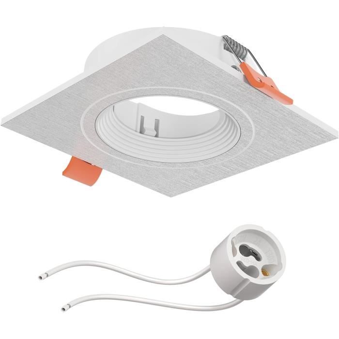 Cadre de montage au plafond KUN, angulaire, pivotant (MR16-PAR16-50mm ...