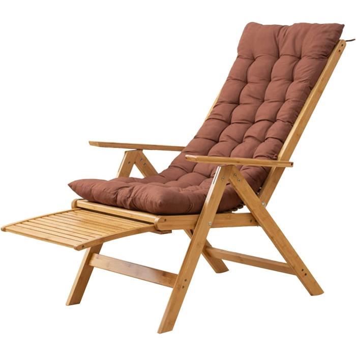 LIWI-chaise longue HAIYU Pliable, Transat Réglable à 6 Positions pour ...