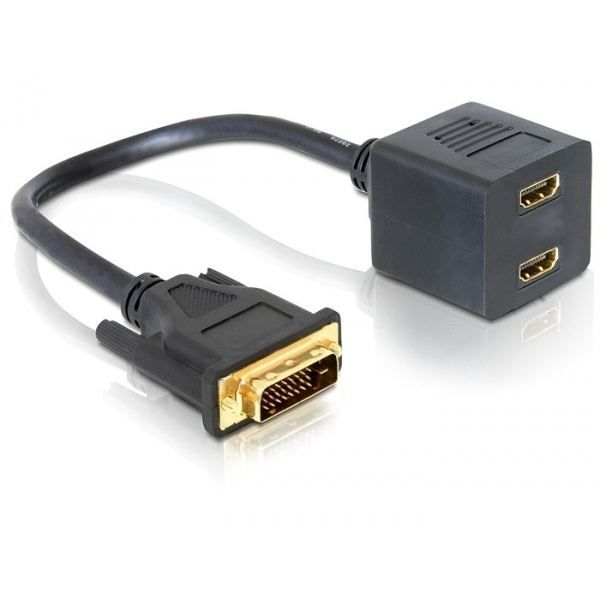 DELOCK ADAPTATEUR DVI 25 PRISE MÂLE Á 2X HDMI F… - Cdiscount Informatique