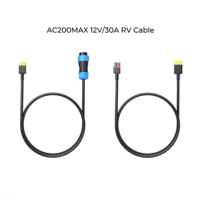 BLUETTI Câble de RV 12V/30A pour AC200MAX générateur soalire ...