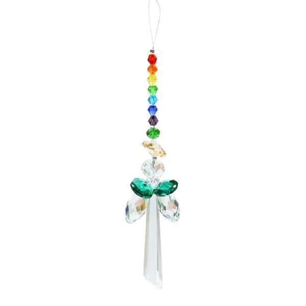 2x Angle Cristal Suncatcher Verre Sun Catcher Lustre Pendentifs Fenêtre ...
