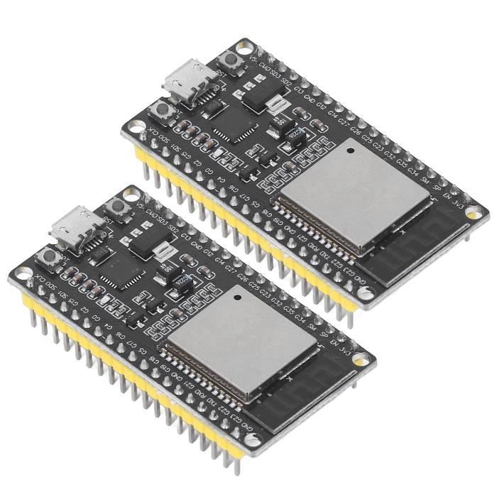 Duokon Carte de développement ESP32 2 Pcs ESP32 Development Board 2 en ...