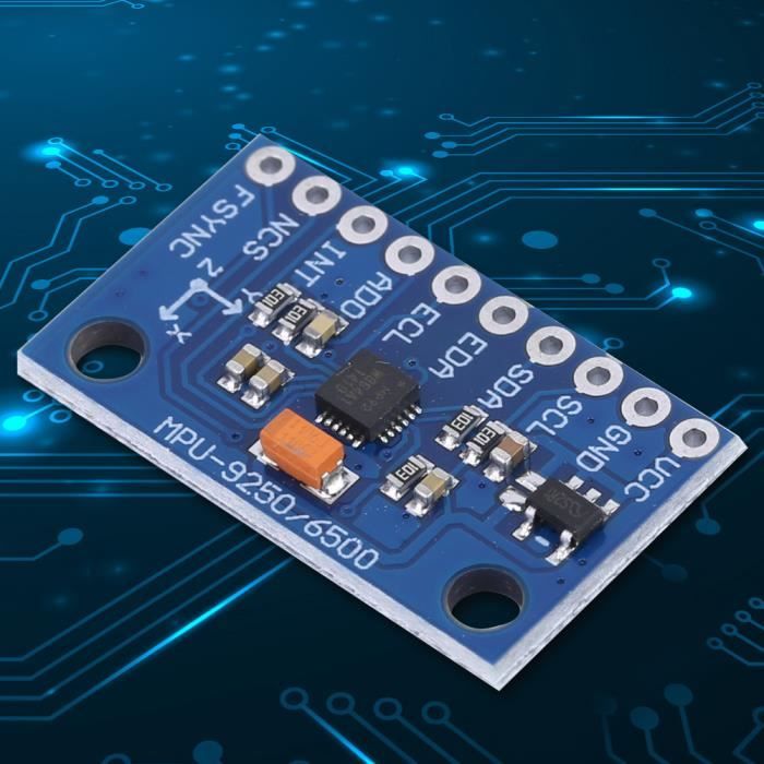 Module 9 axes GY-9250 16Bit MPU-9250, Module gyroscope, 0.59X0.98 ...