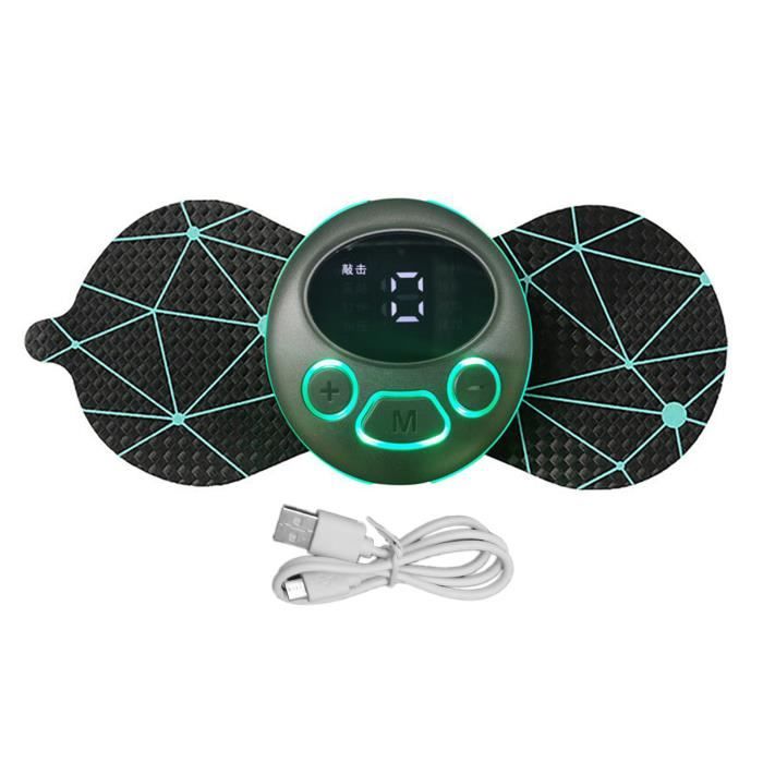 ESTINK Mini masseur cervical Masseur de la Colonne Cervicale, Patch Chauffant pour le Cou, 9 ...