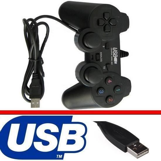 Manette jeux Dual-Choc pour PC ou Portable - Cdiscount Informatique