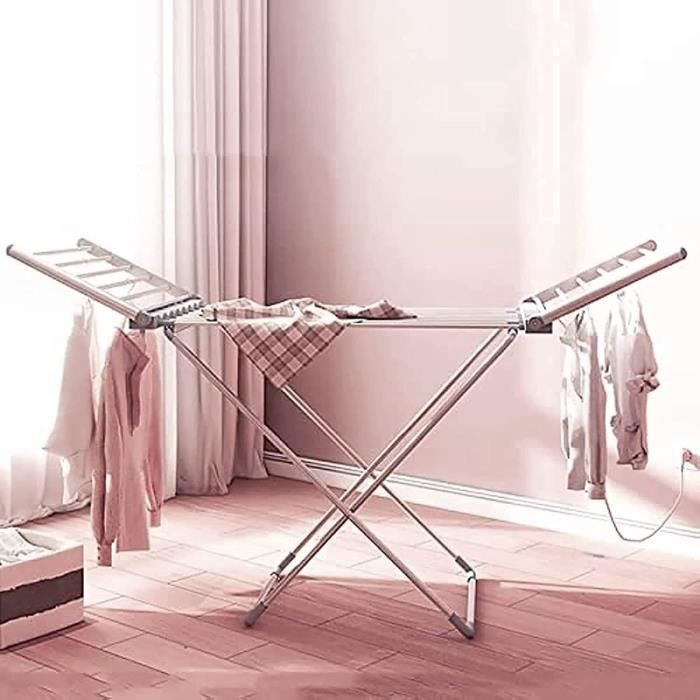 Ehskzjh Séchoir À Linge Électrique Pliable Sèche-Linge En Aluminium ...