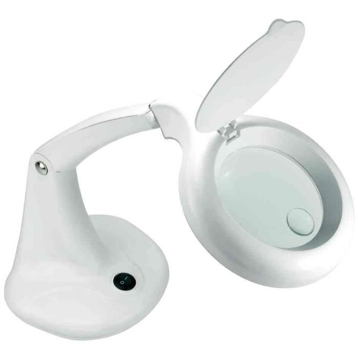 Lampe loupe MINI ZOOM blanc LED 5W - Cdiscount Appareil Photo