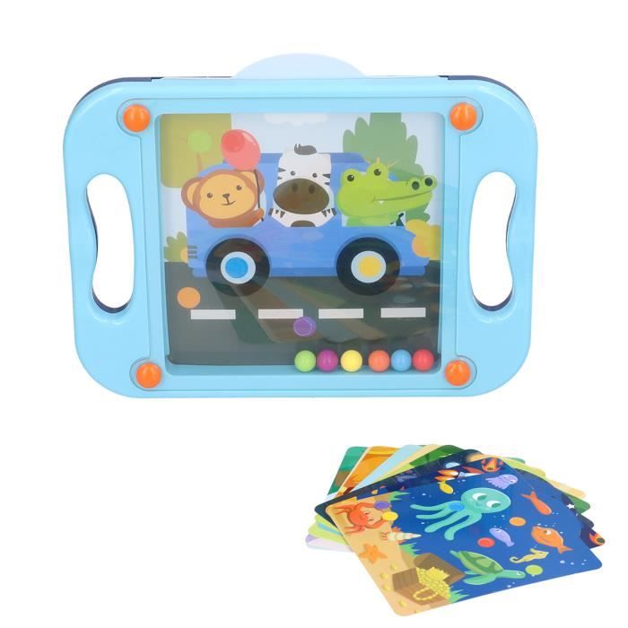 VINGVO Planche de Puzzle de jeu de perles Ball Maze Board, Handheld ...