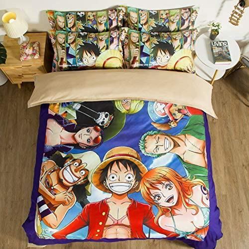 Chopper Zoro Sanji Impression 3D One Piece Luffy 220*240cm Taille Animé ...