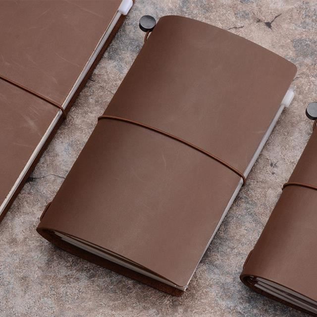 CAHIER,Coffee-Passport 135x105mm--Carnet De Notes 100% Cuir Véritable ...