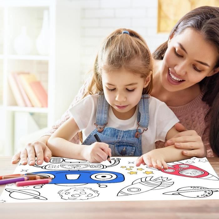Rouleau De Papier À Colorier Pour Enfants | Papier De Remplissage De ...
