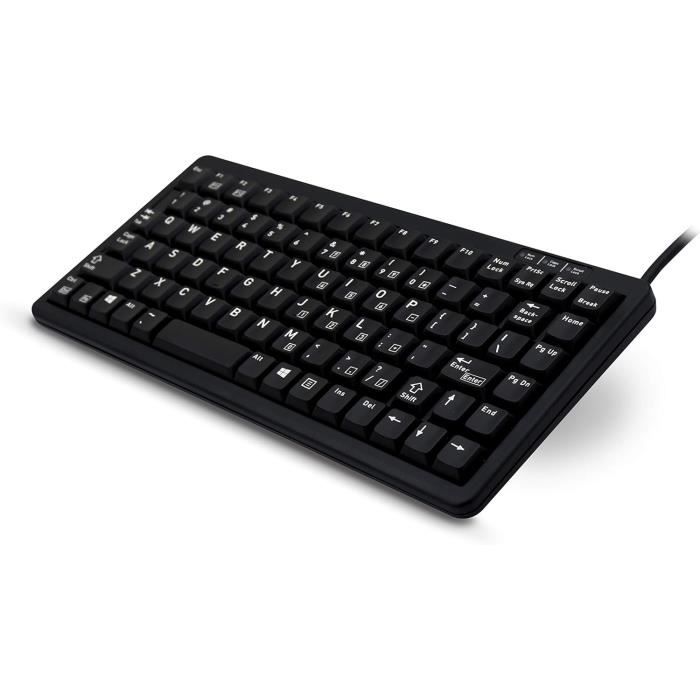 Compact-Keyboard G84-4100,American Layout,Clavier QWERTY,Clavier ...