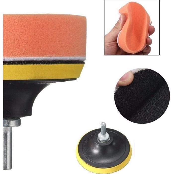 Kit Polissage Polisseuse Voiture Polissage Machine Polissage Pad ...