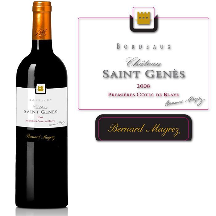 Château Saint Genès 2008 - La cave Cdiscount