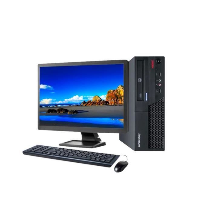 Unité Centrale Lenovo M58 SFF - Dual Core - RAM 8Go - HDD 250Go ...