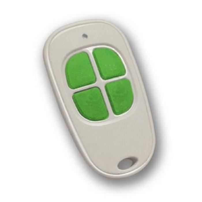 SCS SENTINEL Télécommande pour motorisation de portail 4 canaux blanc ...