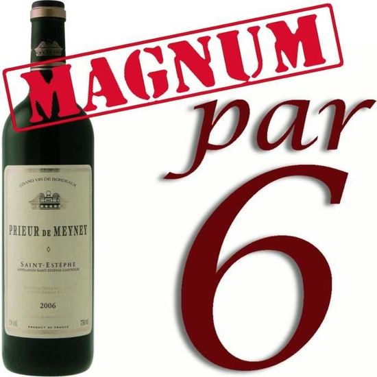 Magnum Prieur de Meyney 2006 St Estèphe vin rou... - La cave Cdiscount