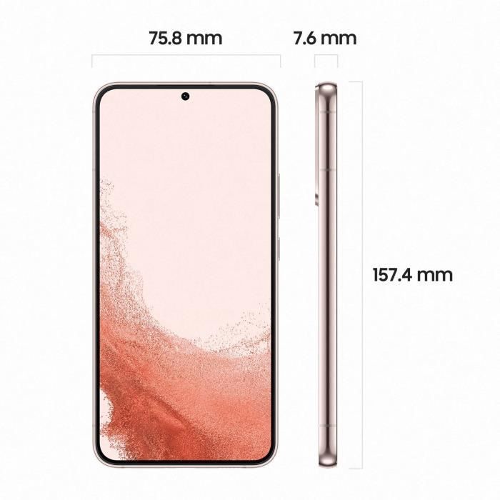 SAMSUNG GALAXY S22 Plus 5G 256Go Rose Gold - Cdiscount Téléphonie