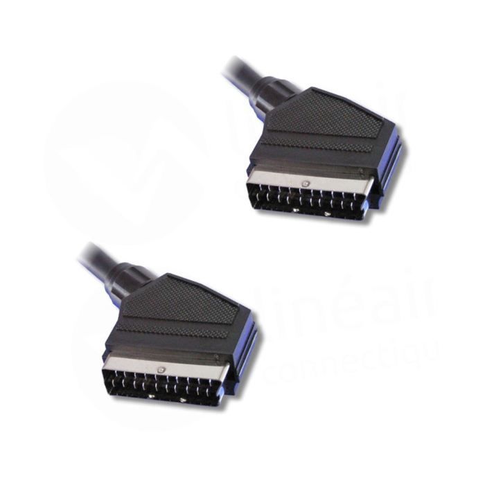 LINEAIRE VR36UB Câble Péritel 1.2m - Cdiscount TV Son Photo