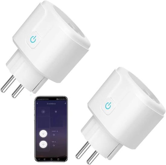 Prise intelligente zigbee 3.0 Compatible avec Alexa et Home Assistant ...