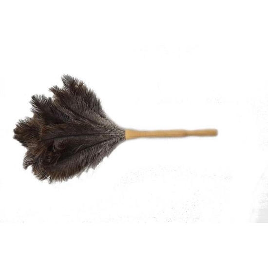 Plumeau Plumes d'autruche - Longueur 58cm - Cdiscount Au quotidien