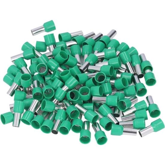 Borne à Tube Rond isolée, connecteurs à Embouts de Fil en cuivre E16‑12 ...