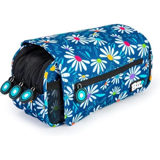 Trousse De Rangement Triple Avec Fermeture Éclair Pour Matériel ...