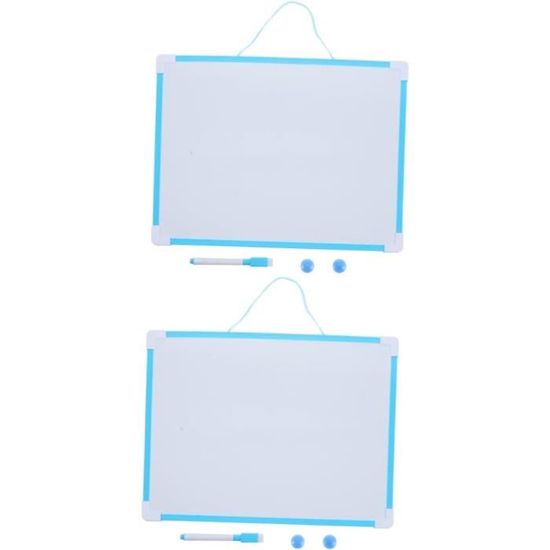 2 Ensembles Babillard Suspendu Chevalet Enfant Tableau Magnétique ...