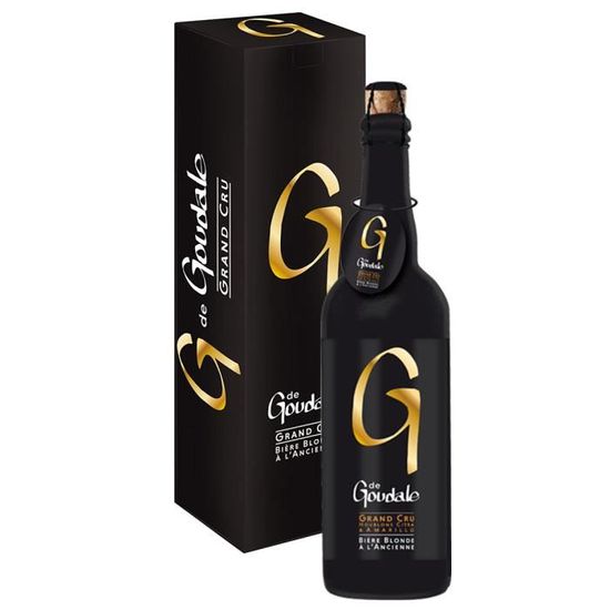 G de Goudale - Grand Cru - Bière blonde à l'ancienne - 75 cl - Avec étui - La cave Cdiscount