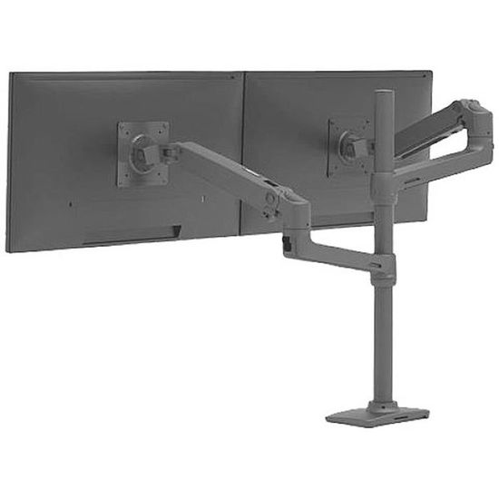 Ergotron LX Dual Arm Stacking Tall Desk Mount x2 Support de table pour ...