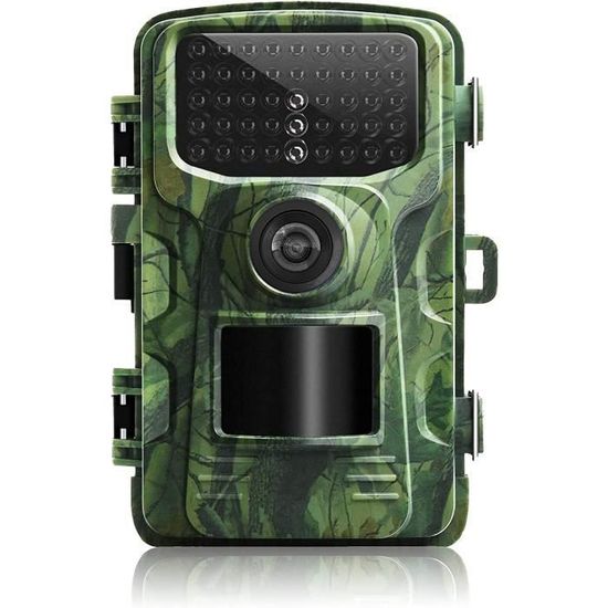 Caméra de Chasse Vision Nocturne Infrarouge 1280P 12MP 90° - Etanche ...