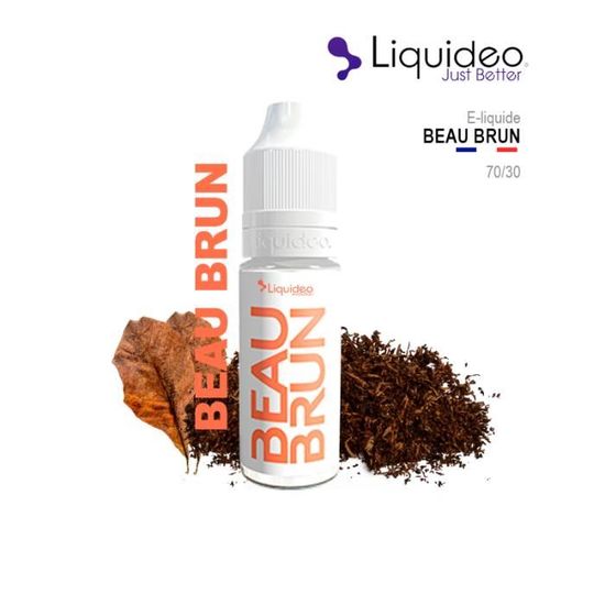 E-LIQUIDE SAVEUR BEAU BRUN 10ML EN 0MG DE NICOTINE - 1 X 10 ML ...