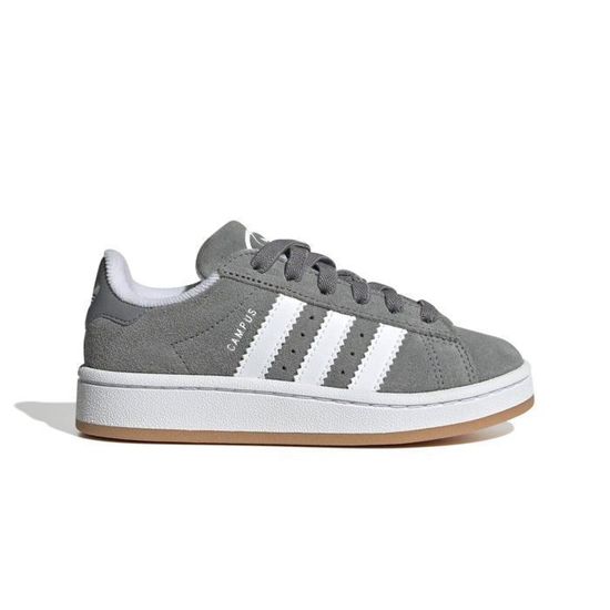 Chaussures pour Enfant Adidas Campus 00S C - Gris - Lacets - Textile ...
