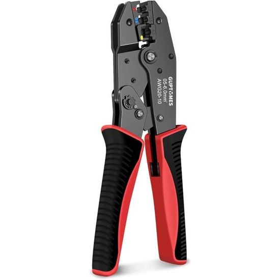 Pince A Sertir Pour Cosse Electrique Isolées Guptome Pince À Sertir Pour Cosses Electriques ...