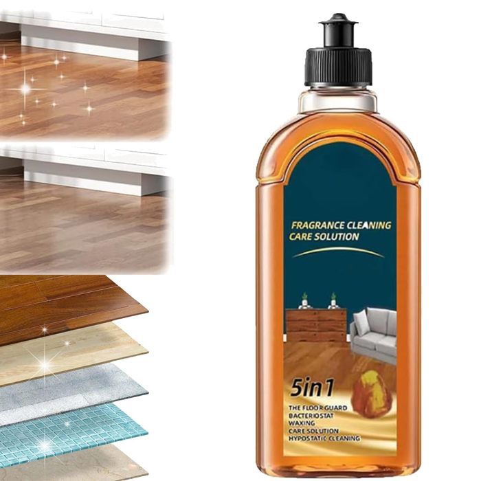 New Hardwood Floor Cleaner, Fragrance Cleaning Care Solution 5 in 1 ...