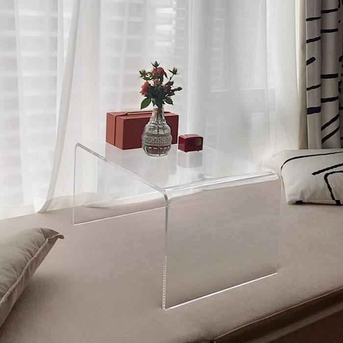 Table De Bout en Acrylique, Table D'appoint en Acrylique, Petite Table ...