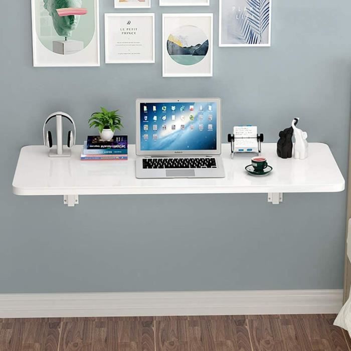 Table Murale Tables de Salle a Manger Pliantes, Bureau Apprentissage ...