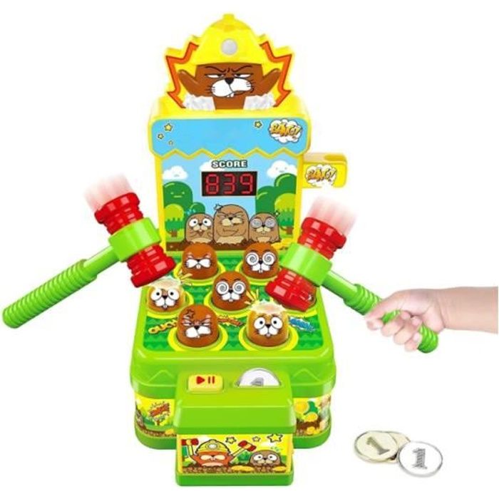 Jouet d'Activité - Mini Jeu Arcade - 1 Marteau - Pour Enfants à Partir ...