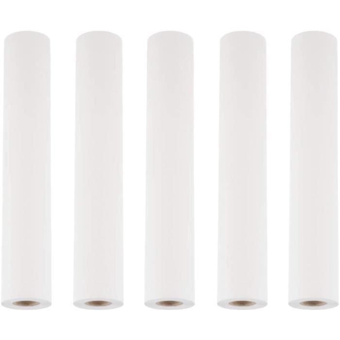 5 Rouleaux de Papier à Dessin Blancsans Acide 191 - Cdiscount Jeux - Jouets