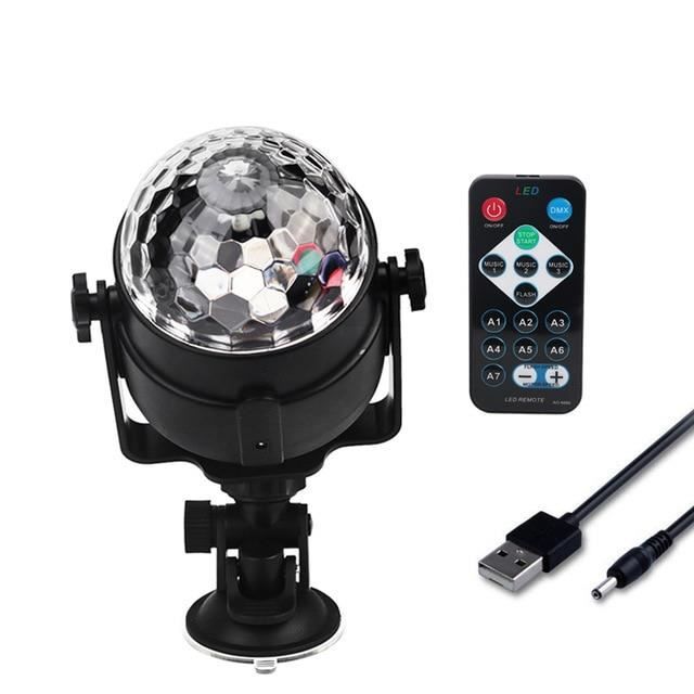 Remote RYGPBW 9W - Lampe de scène Led avec télécommande IR 7 couleurs ...