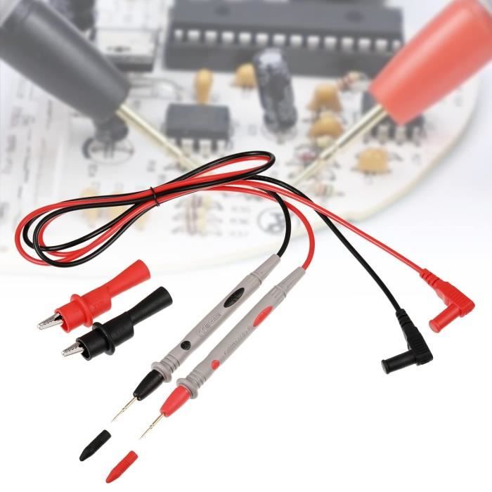 Pt1005 Multimètre Numérique Universel 1000 V 10 A Câble De Test Pin ...